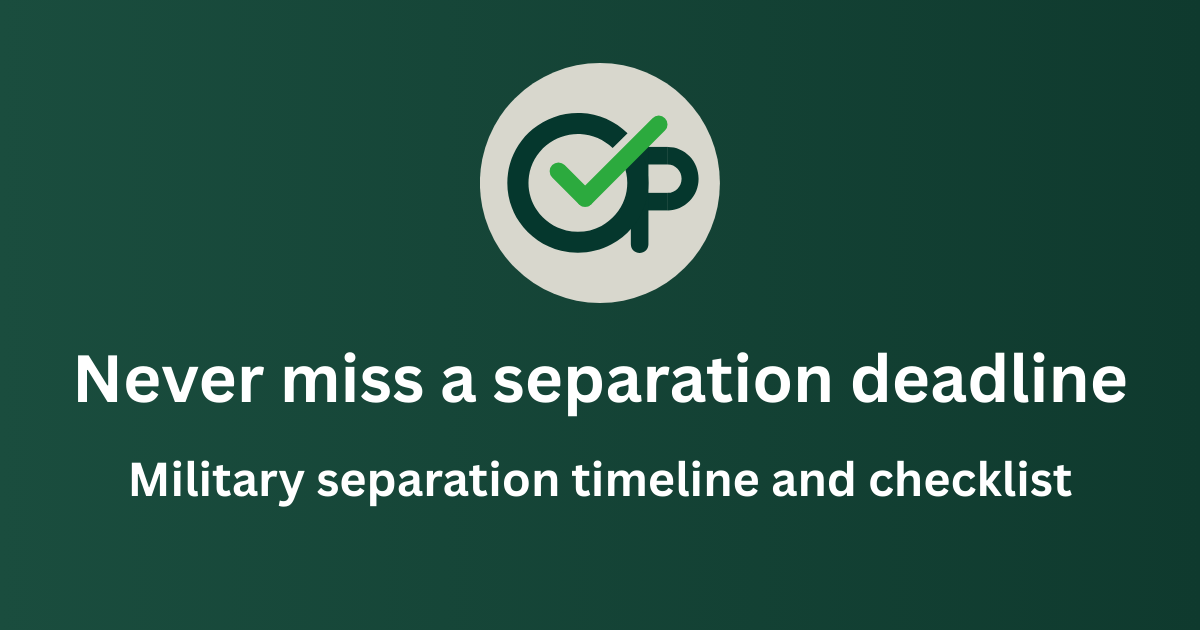 OutProcessed - Military Separation Checklist & Out-Processing Timeline